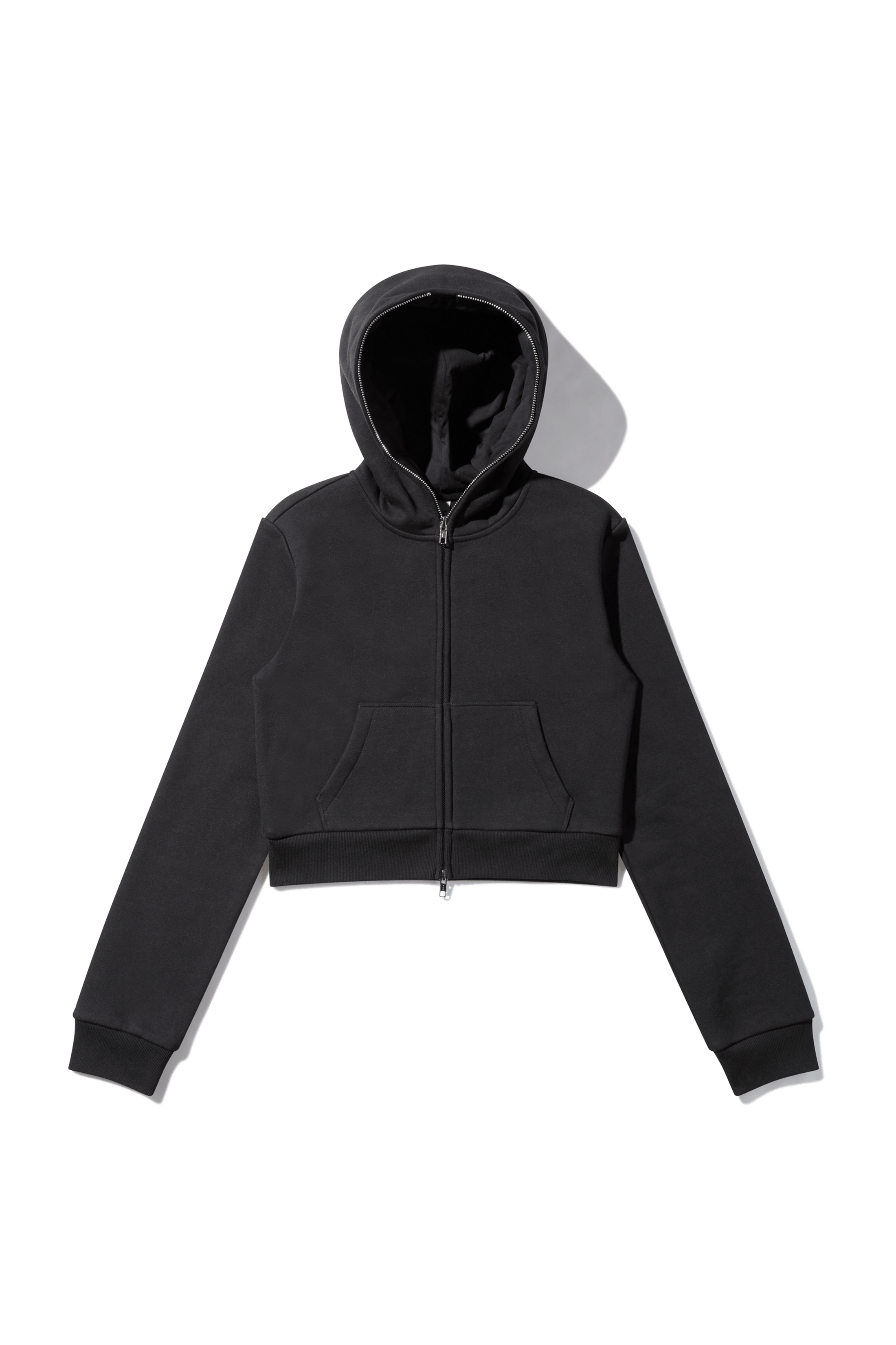 Cropped Full Zip Body Bag Hoodie – MADE
